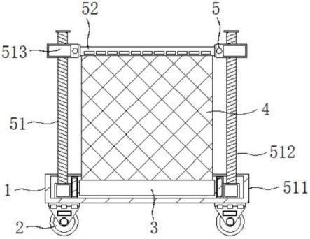 一种工程技术用建筑工地防沙装置的制作方法