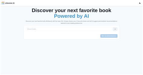 Librarian Ai And 35 Other Ai Alternatives For Book Recommendations