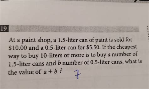 Solved For This One I Can See Why The Answer Is 7 But I Chegg Com