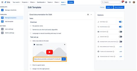 How To Add Videos To Checklist Templates 🚀 Checklists For Atlassian