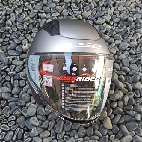 Jual Helm Ls2 Of600 Copter Matte Titanium Shopee Indonesia