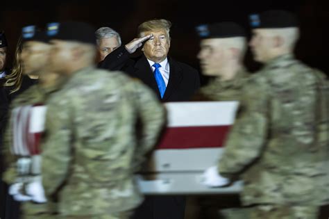Trump Honors Fallen Soldiers As House Continues Impeachment Hearings