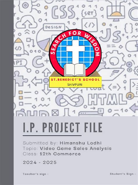Himanshu Lodhi Ip Project File Pdf