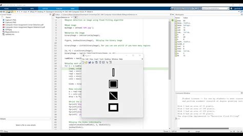 Matlab Region Detector Using Recursive Flood Filling Algorithm Youtube