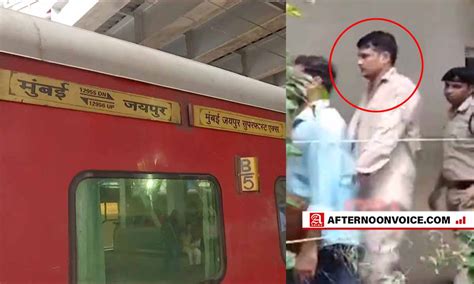 Rpf Constable Shoots Dead Senior 3 Passengers On Board Jaipur Mumbai Train
