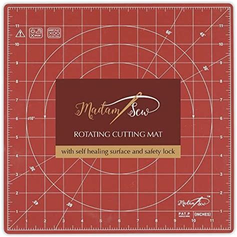 Sue Daley Designs Pink 10 Rotating Cutting Mat Epp English
