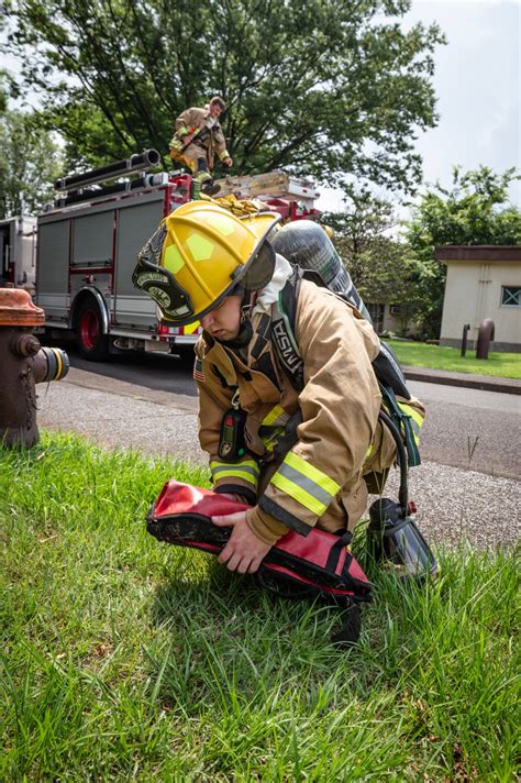 Dvids Images 169th Ces Firefighters Complete Structure Fire Training At Yokota Afb Japan