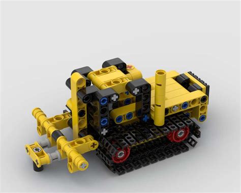Lego Moc Tractor 42163 Alternative By Erikgs Rebrickable Build With