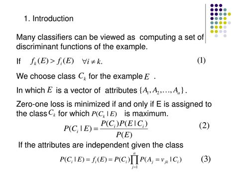 ppt on the optimality of the simple bayesian classifier under zero