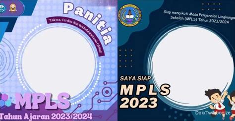 25 Contoh Twibbon MPLS 2023 Terbaru Lengkap Beserta Cara Membuatnya