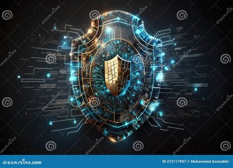 Cybersecurity And Information Or Network Protection Future Technology Web Services For Business