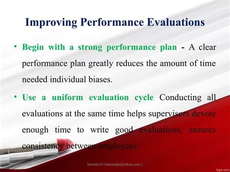 Performance Appraisal Performance Appraisal Ppt