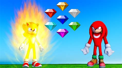 Sonic Movie Adventure How To Get All Chaos Emeralds Knuckles And