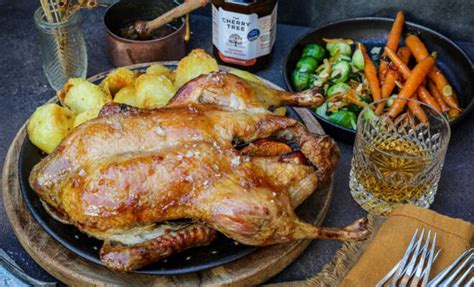 Roast Duck With Honey Rosemary Recipe Gressingham