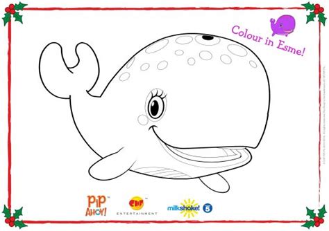 Posters And Colouring In Pip Ahoy