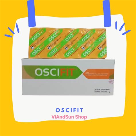 Oscifit Oscipit Oscivit Oskifit Tablet 1 Box Contains 100 Tablets