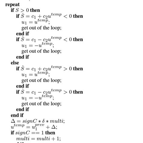algorithm 1 scanning algorithm download scientific diagram