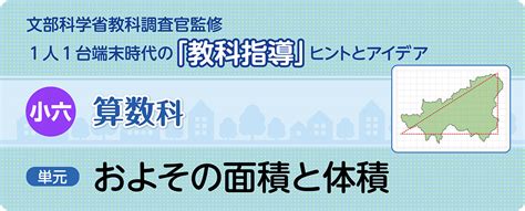 小6算数「およその面積と体積」指導アイデア《およその面積の求め方》｜みんなの教育技術