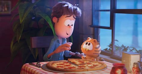 Chris Pratts Garfield Voice Revealed In Cartoon Cats New Movie