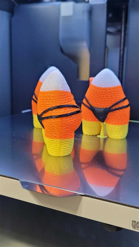 3d Print Knitted Candy Corn With Booty And G String • Made With X1c・cults