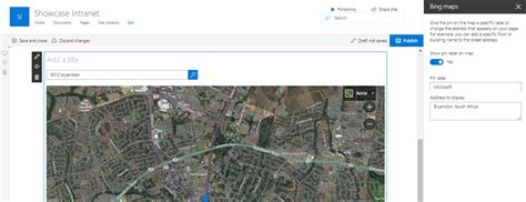 Microsoft365 Day 92 Sharepoint Online Web Parts Bing Maps Tracy Van Der Schyff