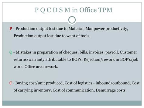 TPM 8 Pillars PPT