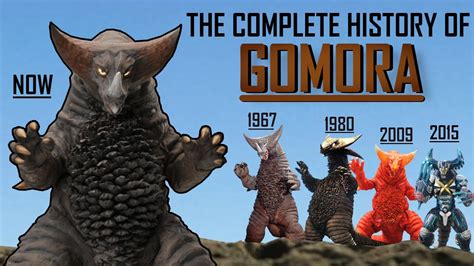 The Complete History Of Gomora Ultraman Kaiju Profile Bio The Toku