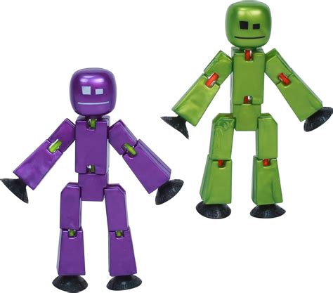 Zing StikBot Dual Pack Includes 2 StikBots Collectible Action