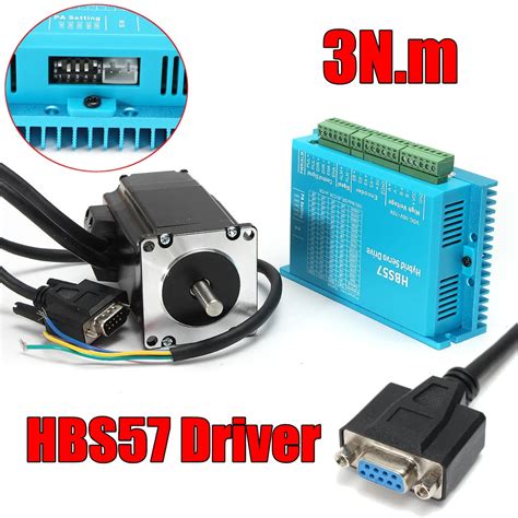 3N M High Speed Closed Loop HBS57 Stepper Driver 57HSE2N D25 Motor Coding Line In Stepper Motor