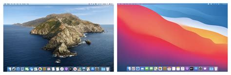 Developers Visual Comparison Of Macos Catalina And Big Sur Offers Closer Look At Apples Ui