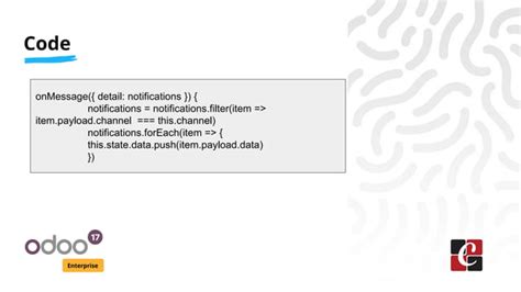 How To Setup Real Time Communication In Odoo Using The Bus Service Pptx