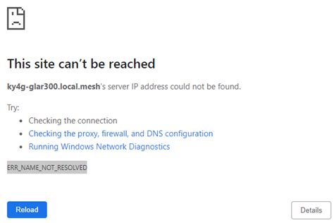 Err Name Not Resolved When Using Gl Inet Ar 300ms · Issue 748 · Aredn Aredn · Github