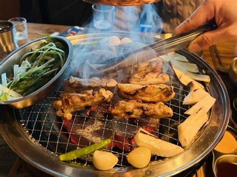 해운대맛집 정계진출 닭구이 양념 소금구이 전부 재방문각 네이버 블로그