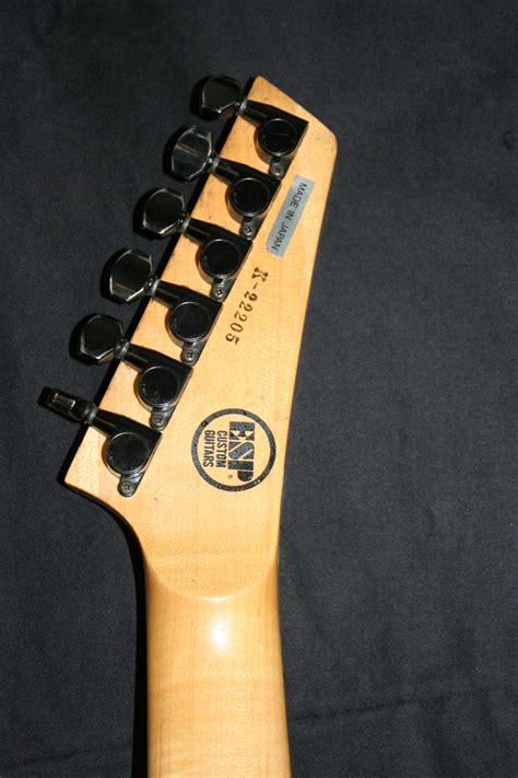 Esp Kh 4 2000s Black Guitar For Sale Richard Kruspe