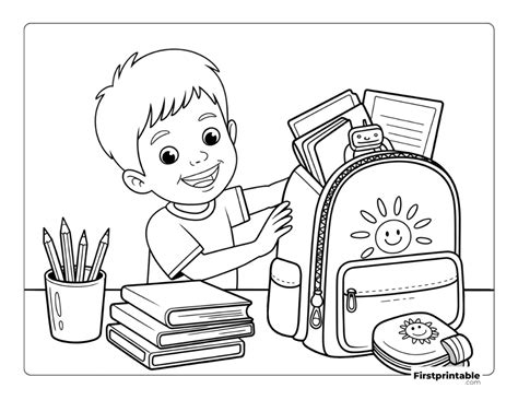 Back To School Coloring Pages 25 Free Pdf Printables