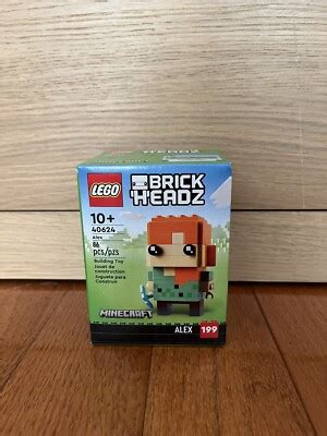 Lego 40624 Brickheadz Minecraft Alex Brande New And Sealed Ebay