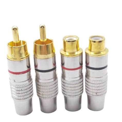 Male Female Rca Connectors