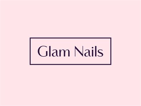 Glam Nails Logo By Jan Frantz On Dribbble