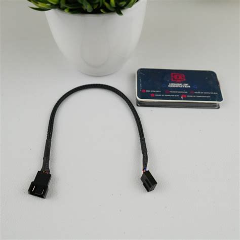 Jual Kabel Fan Extension 4 Pin Pwm Kipas Cpu Extender Extention Shopee Indonesia