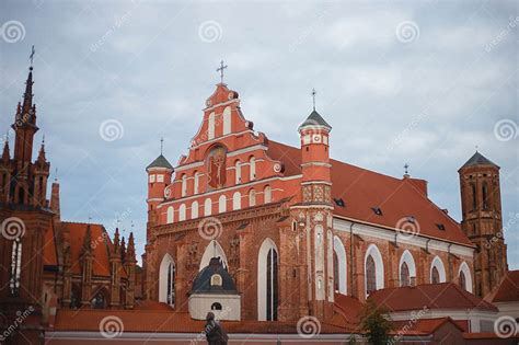 Christian Temples Of Gothic And Baroque Architecture Stock Image