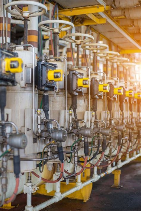 Programmable Logic Controller Or Plc Install For Controlled Oil And Gas