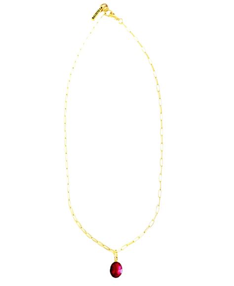Minu Jewels Ruby Wink Necklace Belk