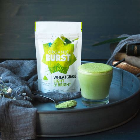 Wheatgrass By Organic Burst® Capsules And Powder