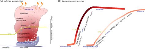 schematic a eulerian and b lagrangian perspectives of download