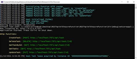 Develop A Rest Api With Azure Functions Using Sql