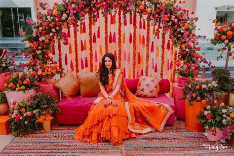 Haldi Decoration Haldi Outfits For Bride Wish N Wed Wedding Decor