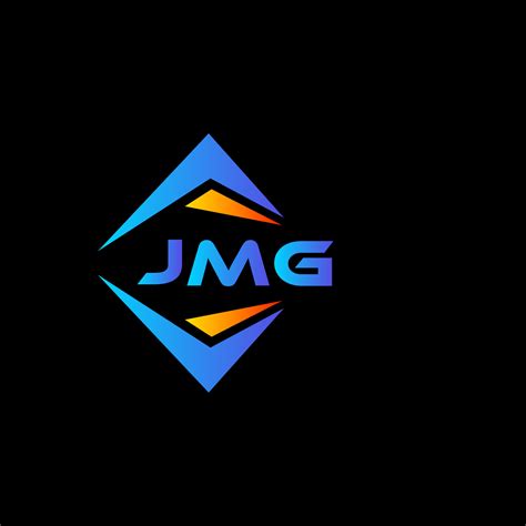 Jmg Abstract Technology Logo Design On Black Background Jmg Creative