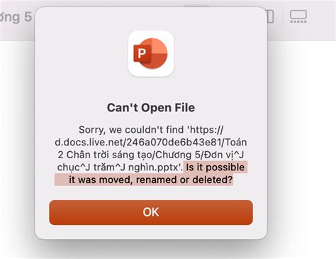 Cant Open File Is It Possible It Was Moved Renamed Or Deleted