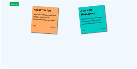 GitHub GraceMurigi Note Keeping Django App