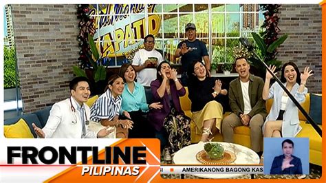 Ted Failon At Dj Chacha Kasama Na Sa Gud Morning Kapatid Frontline